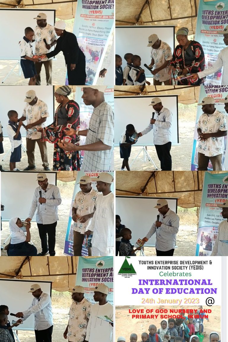 International Day of Education 2023 celebration - Youths Enterprise Development & Innovation ...