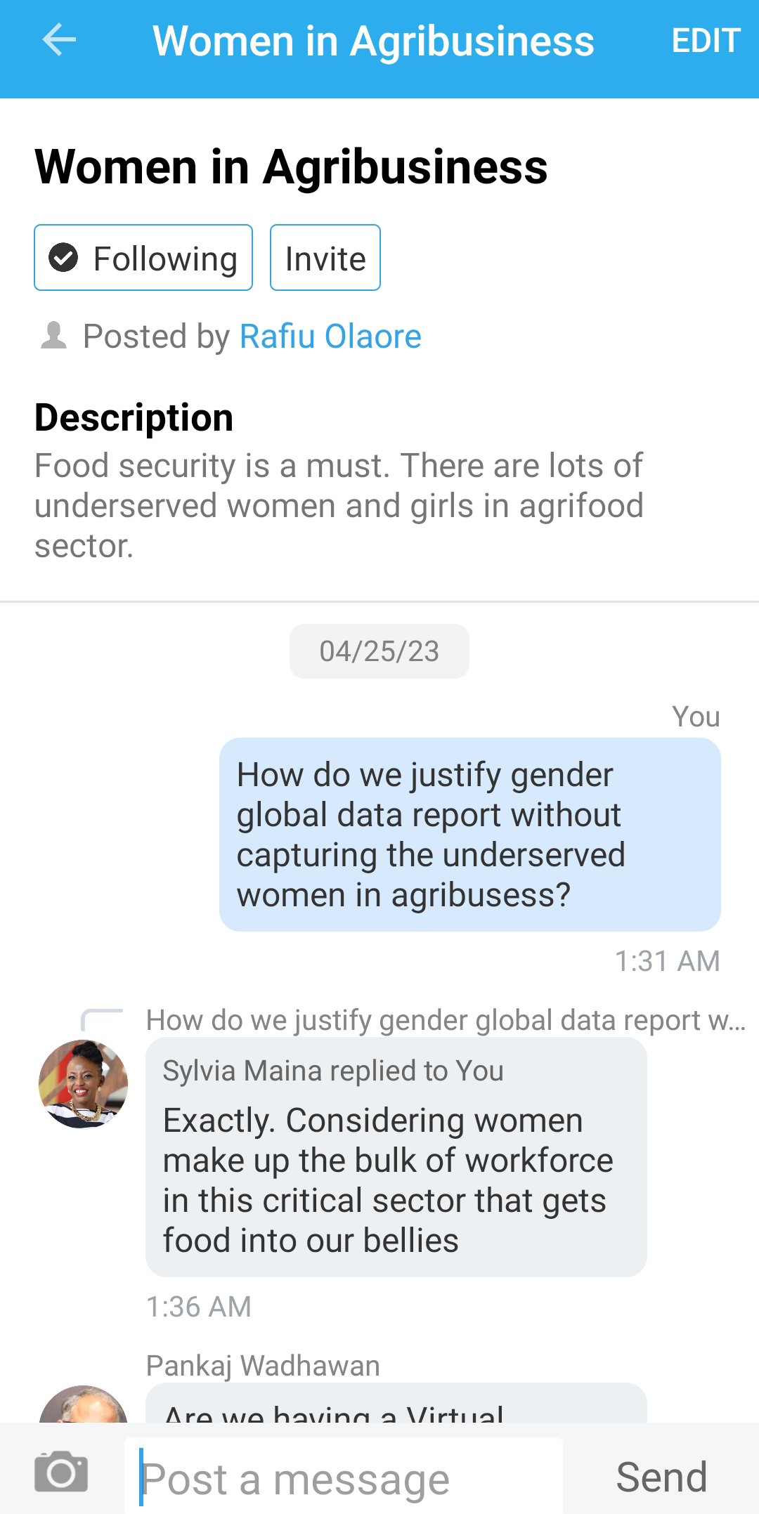 United Nations World Data Forum 2023: Report by YEDIS - Youths Enterprise Development ...