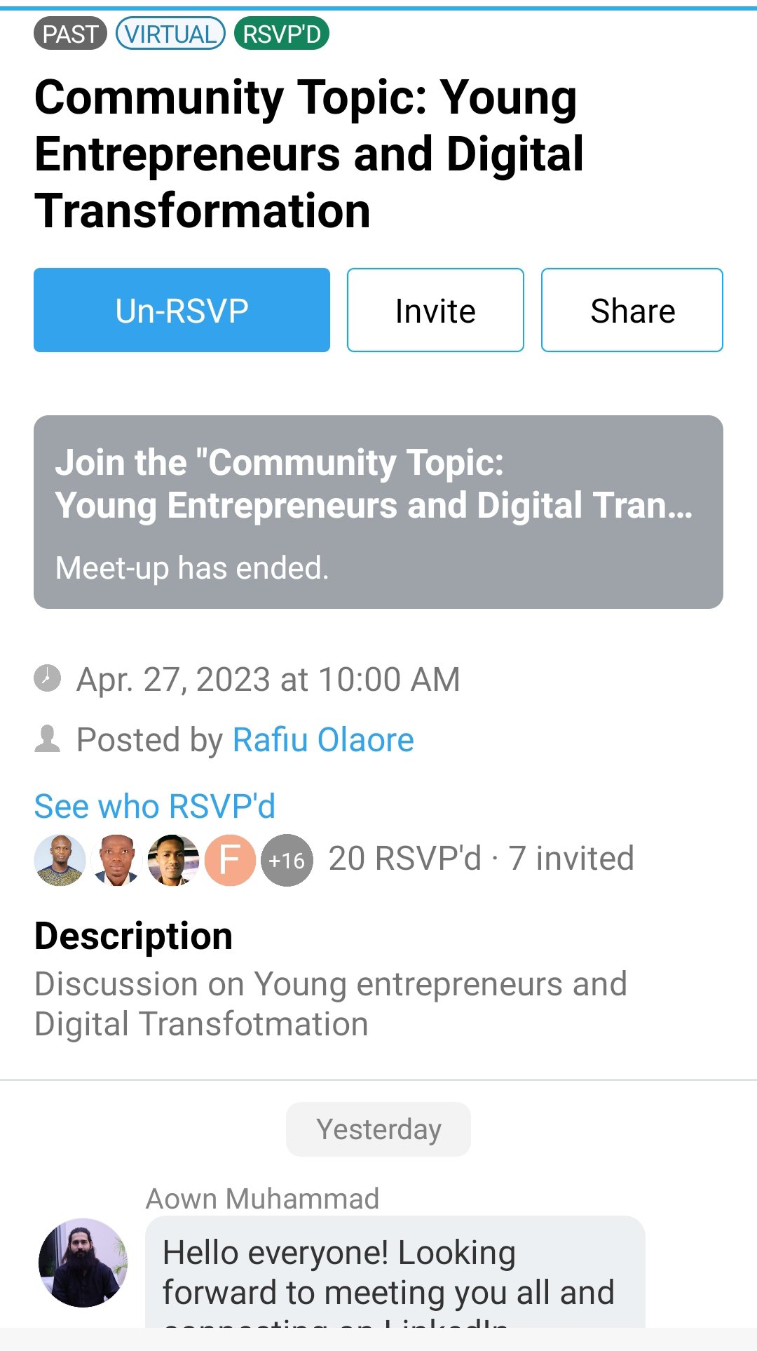 United Nations World Data Forum 2023: Report by YEDIS - Youths ...