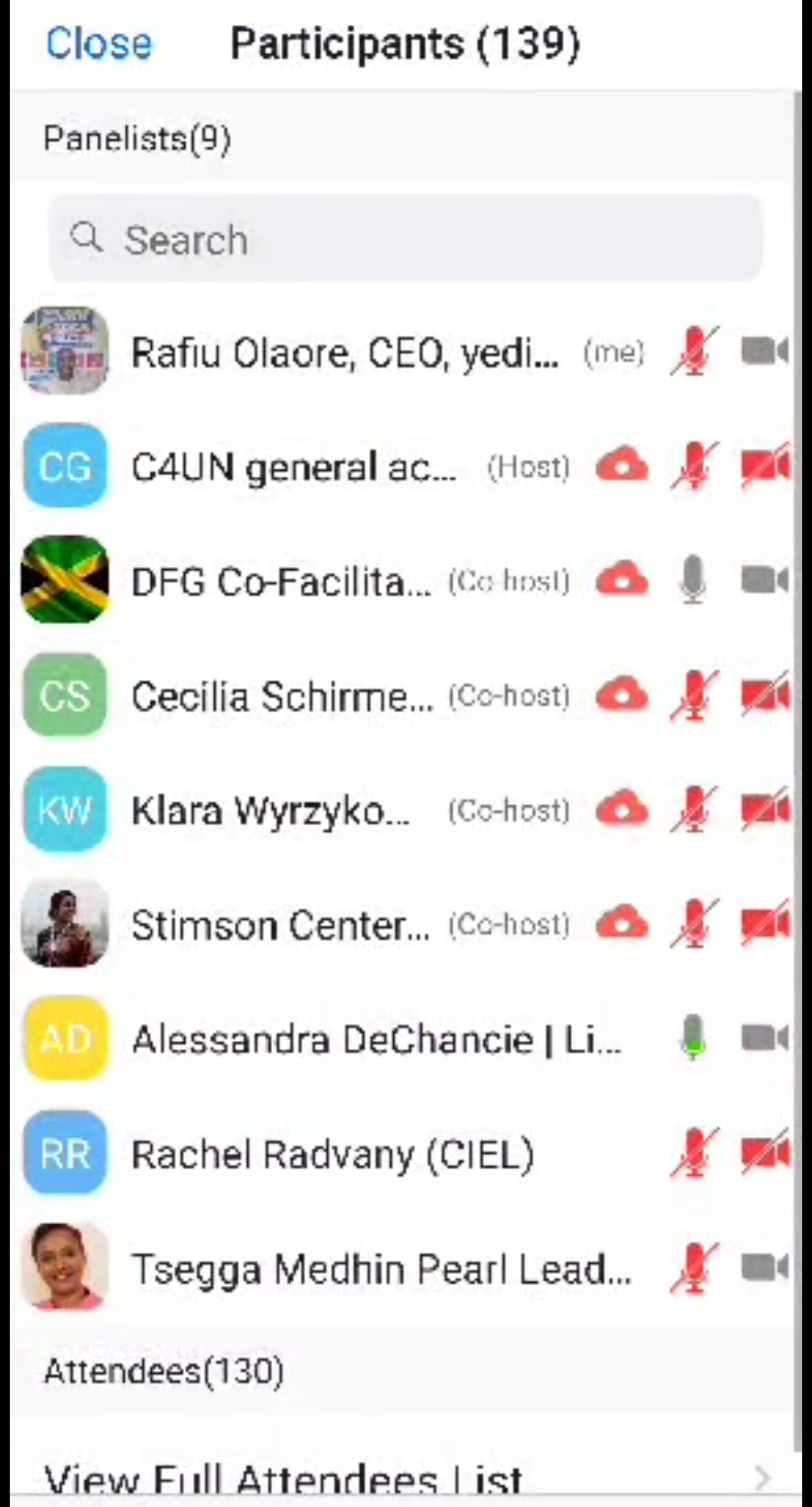 A Panelist at the United Nations Intergovernmental process for the Declaration on Future ...